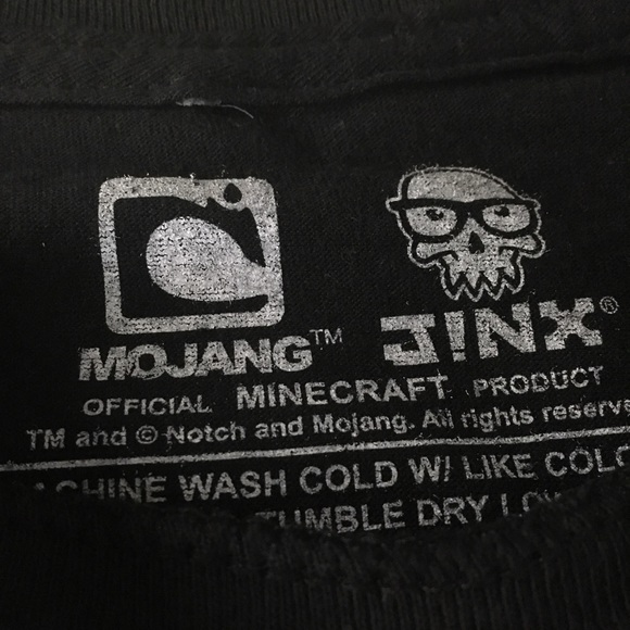 Mojang Jinx | Shirts | Mens Mojang Jinx Periodic Table Of Minecraft Tee ...